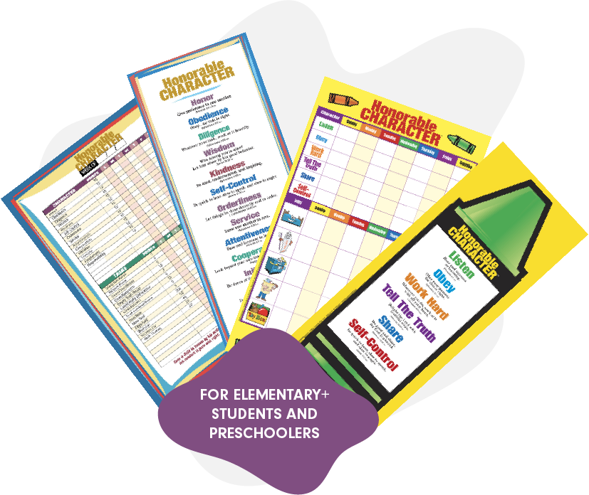 Positive Homeschool Behavior Chart | HONORABLE CHARACTER™