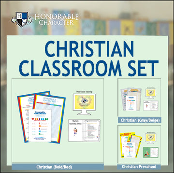 Character Training & Development Classroom Sets Christian Schools ...
